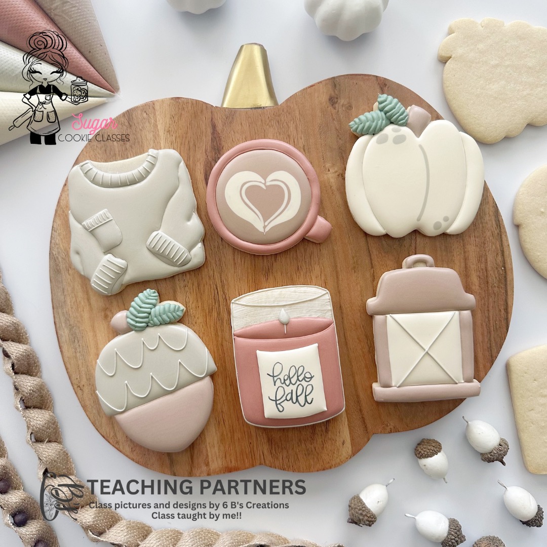 Hello Fall Cookie Decorating Class! - The Joyful Gourmet