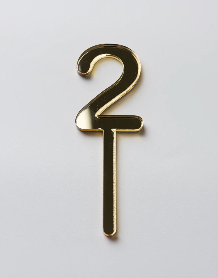 Cake Topper - 2 - The Joyful Gourmet