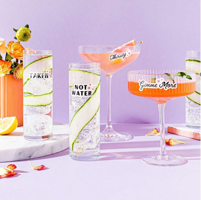 Drink Stickers - Happy Hour - The Joyful Gourmet